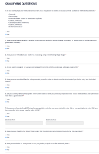 ESTA Form Questions List - What Will You Be Asked & Why? | Esta TO US